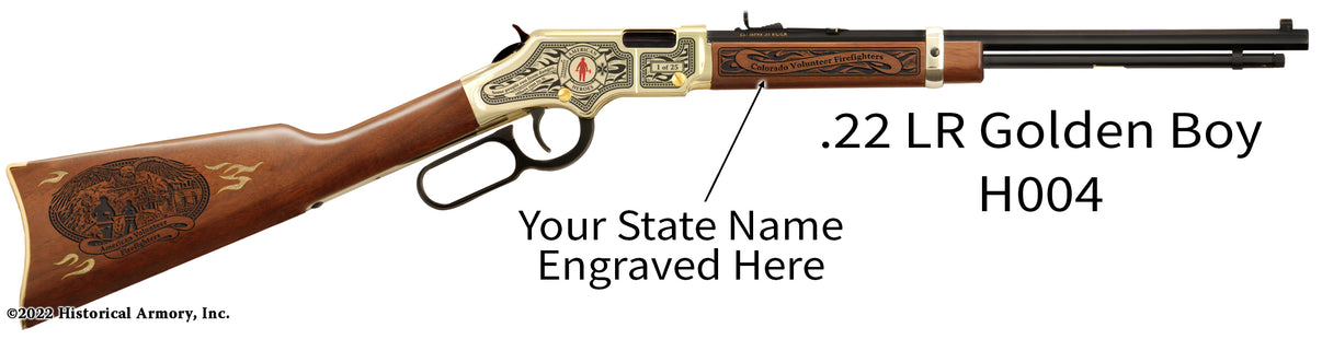 Volunteer Firefighter Engraved Rifle – Historical Armory