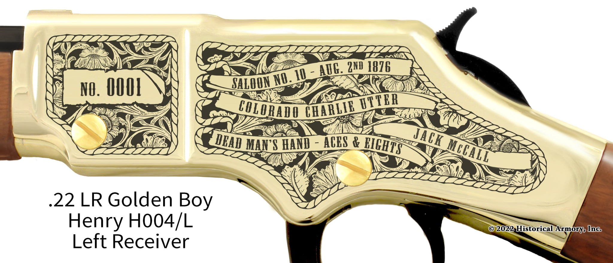 Wild Bill Hickok Limited Edition Engraved Rifle – Historical Armory