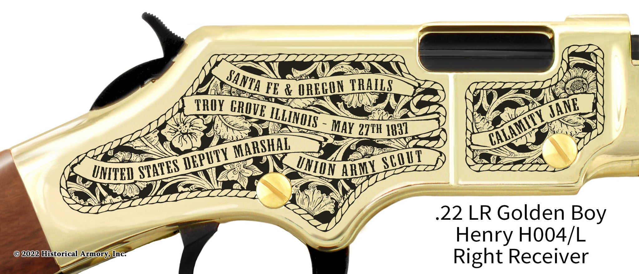 Wild Bill Hickok Limited Edition Engraved Rifle – Historical Armory