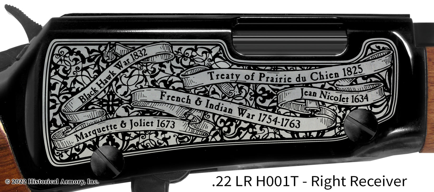 Wisconsin State Pride Engraved Rifle | Historical Armory